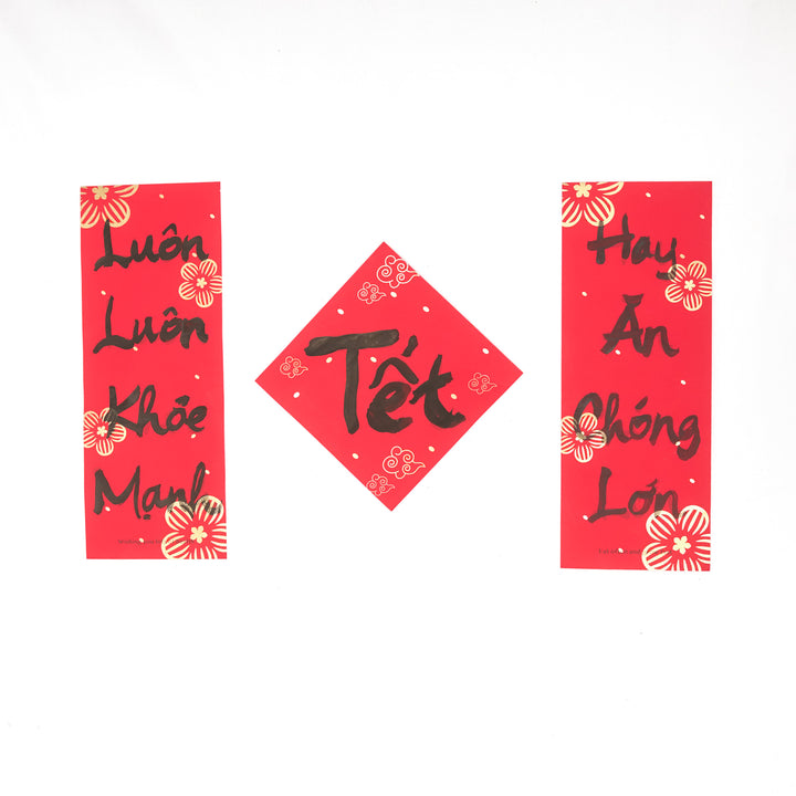 Lunar New Year Calligraphy Craft – Bo & Mei